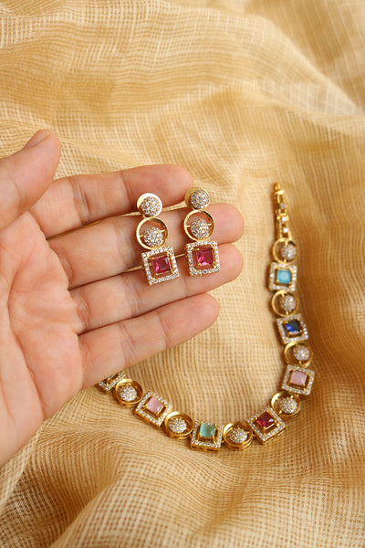 AD Squares Multi Delicate Set – zahana