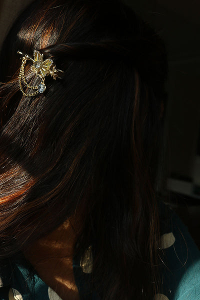 Butterfly Chain Alligator Clip – zahana